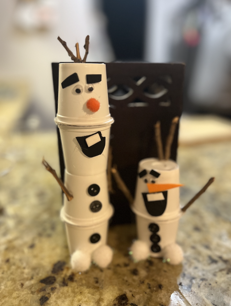 Olaf Inspired K-cup | Craft - Simply Elliott