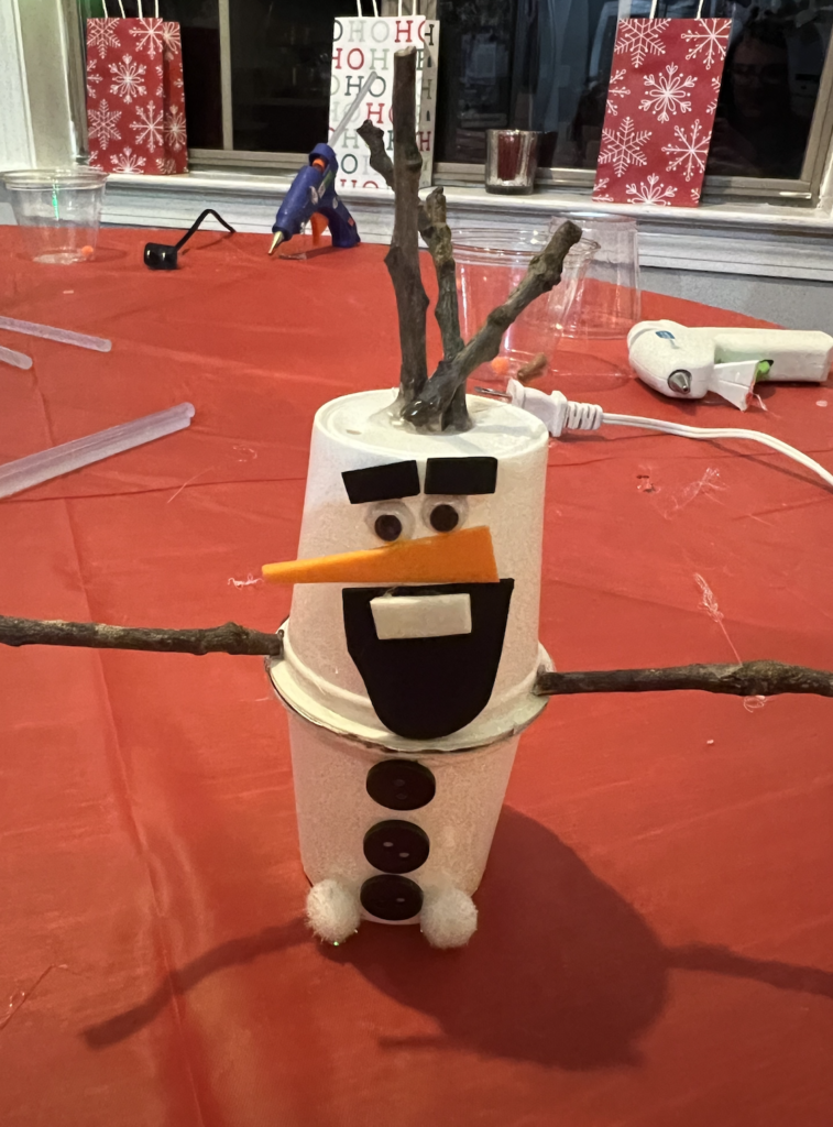 Olaf Inspired K-cup | Craft - Simply Elliott